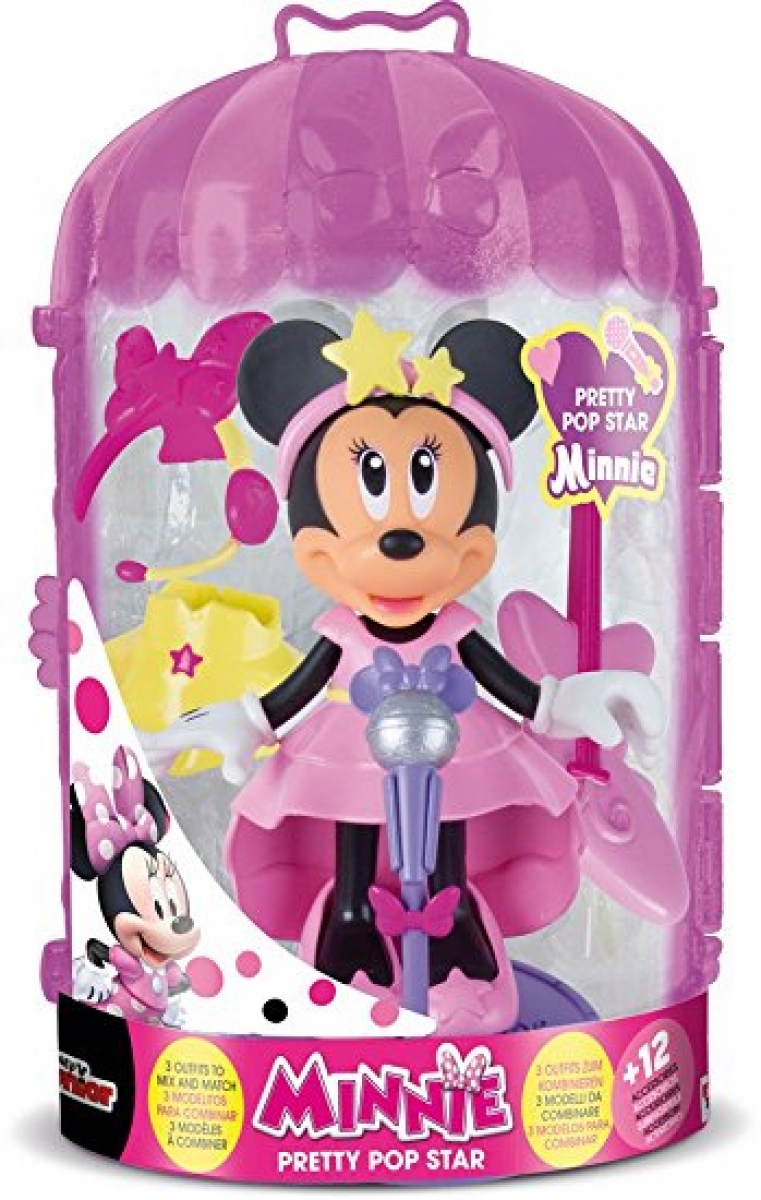 Papusa Minnie cu accesorii - pop star - Bebestar